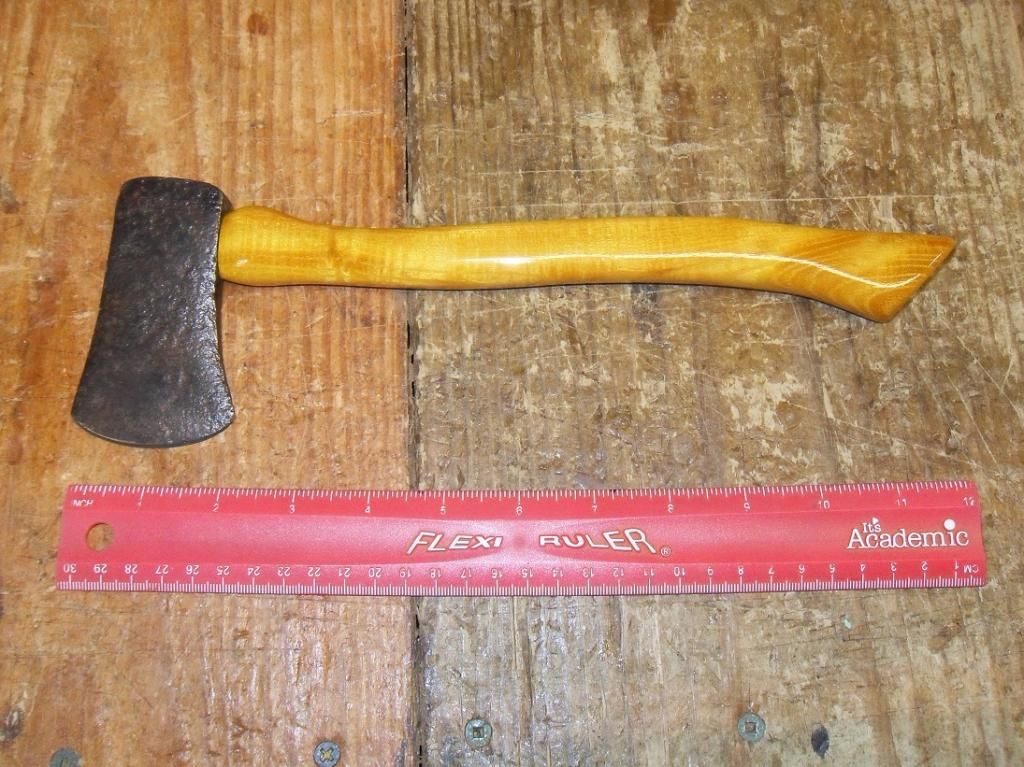 Craftsman mini hatchet with curly osage handle | BladeForums.com